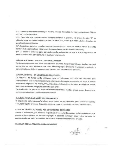 Termo De Parceria Pdf