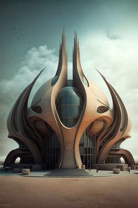 Artful Architecture A Futuristic Building Design