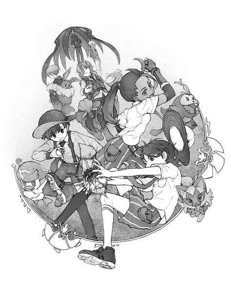 Eevee Juliana Florian Sprigatito Nemona And 7 More Pokemon And 1 More Drawn By Tan