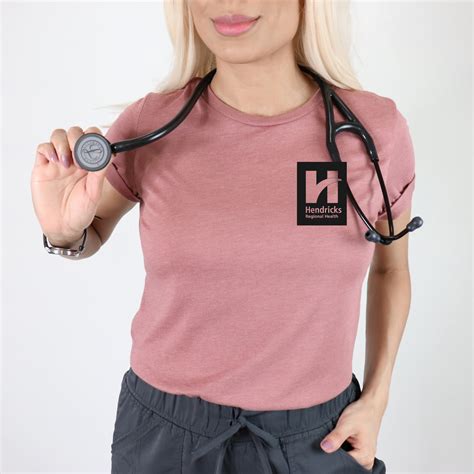 Hendricks Regional Health Pocket Logo Black Ink She Shed Co