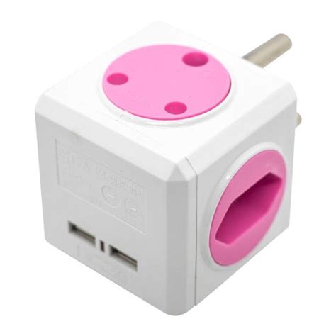 Diy Adaptor Cube Plug White Pnp