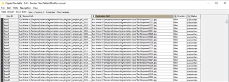 Transfer Files Table Not Transferring Files With Relative Path