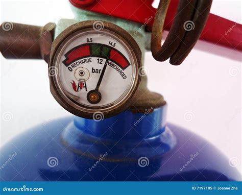 Fire Extinguisher Gauge Stock Image Image Of Show Safe 7197185