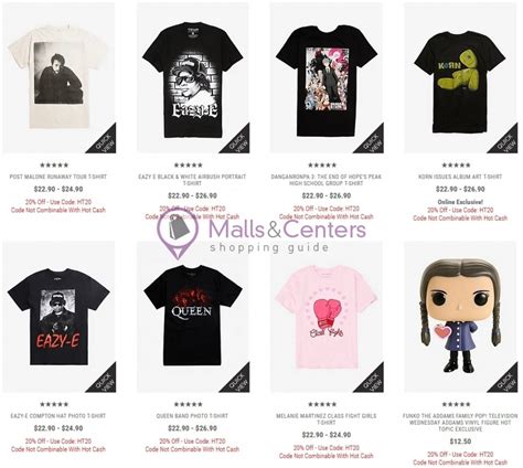 Hot Topic Weekly Ad Sales And Flyers Specials Mallscenters