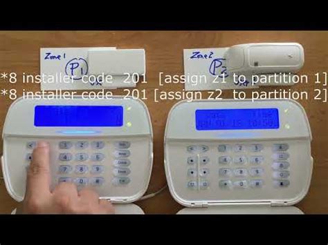 DSC NEO Partitions Programming YouTube