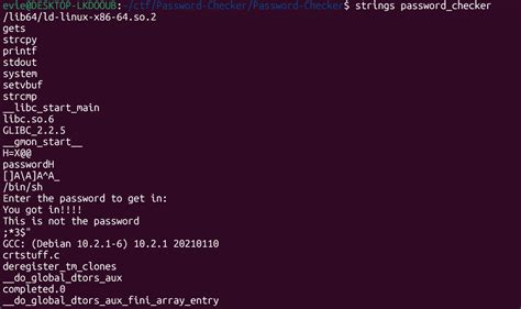 CSAW CTF 2021 Password Checker Write Up