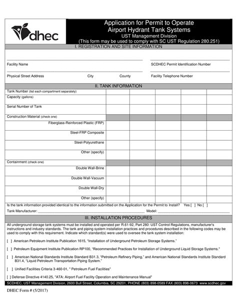 Dhec Form 3178 Fill Out Sign Online And Download Printable Pdf