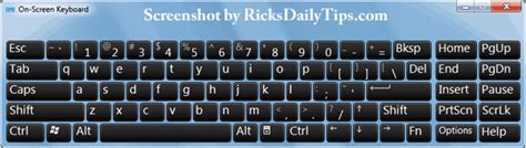 how to use the onscreen keyboard in windows 8 1 and windows 10