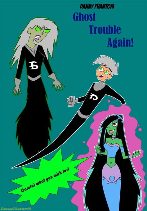 Danny Phantom Ghost Trouble Again Digital Ver By Deannaphantom On Deviantart