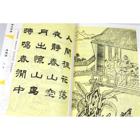 隶书唐诗三百首 名家书法欣赏技法画集中国隶书集字古诗字帖汉张迁碑汉曹全碑隶篆毛笔大字典作品 卖贝商城