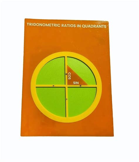 Trigonometric Ratios In Quadrants Secondary Maths Lab Kit At ₹ 1800