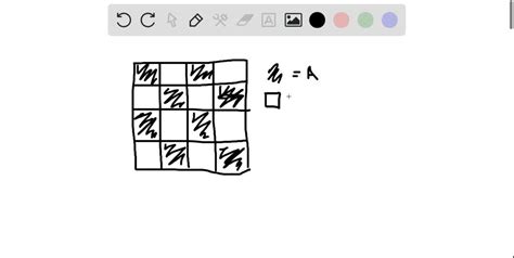 Outline A Two Dimensional Unit Cell For The Pattern Shown Here If The Black Squares Are Labeled