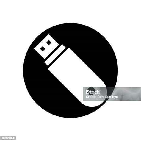 Usb 플래시 드라이브 아이콘 벡터 디자인 템플릿 Usb 메모리에 대한 스톡 벡터 아트 및 기타 이미지 Usb 메모리