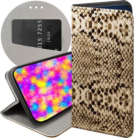 ETUI Z KLAPKĄ DO XIAOMI LITE CIVI WZORY WĄŻ SKÓRA WĘŻA SNAKE FUTERAŁ Xiaomi Sklep