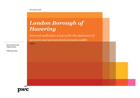 Item 13 Pwc Audit Plan Financial Statements London Borough Of Havering External