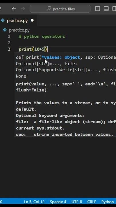 Python Operators Python Coding Learnpython Pythonforbeginners Python3 Youtube
