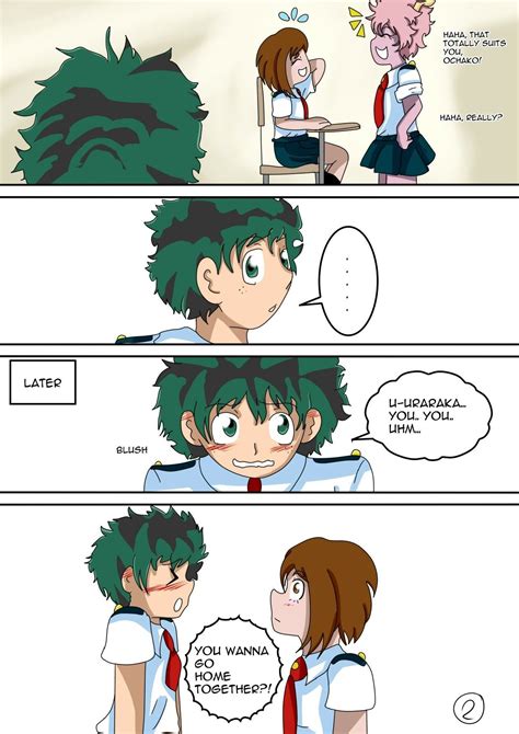 Pin By Vithyea Nou Sok On Bnha Izuku X Ochaco Anime Hero Academia