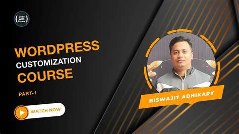 Wordpress Essentials Wordpress Customization Course Part 1 Youtube
