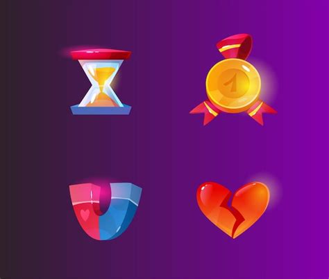 Premium Vector Game Icons Set Vector