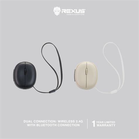 Jual Rexus Mouse Bluetooth Wireless 24ghz Pico Pm100 Silent With