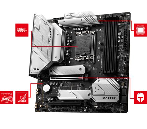 MSI MAG B660M Mortar DDR4 (LGA1700, B660, DDR4, USB3.2, SATA3) – ToniX ...