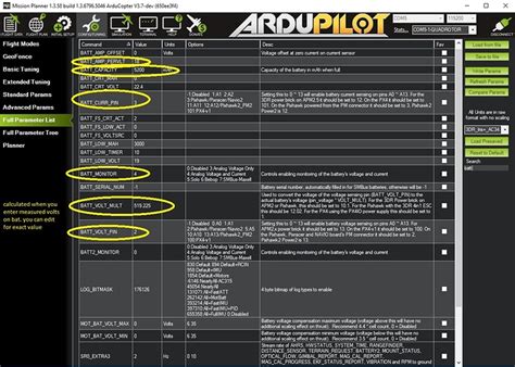 ArduPilot ChibiOS How To Configure Battery Monitor For HolyBro Pixhwak Fmu V Copter