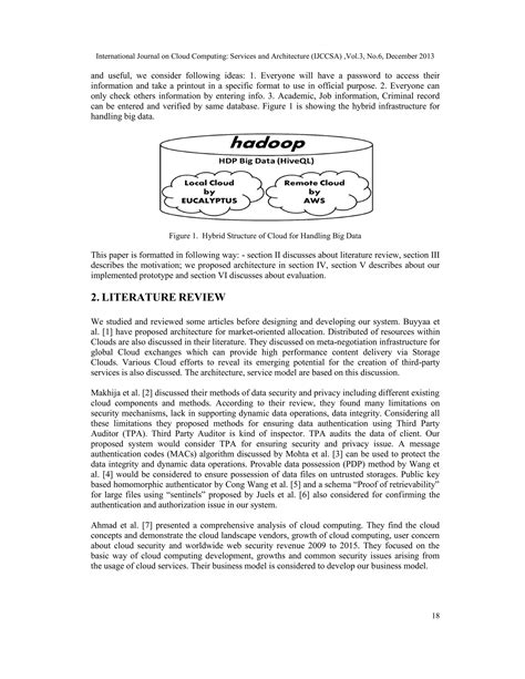 Efficient And Reliable Hybrid Cloud Architecture For Big Database Pdf