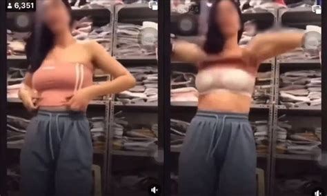 ตะลึงกันทั้งไลฟ์ แม่ค้าสาวอยากโชว์เสื้อซับในกันโป๊ ถกเพลิน อวด 2 เต้าเต็มตา