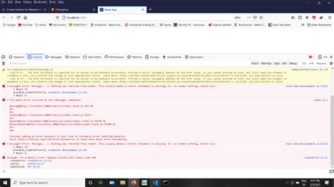 javascript having errors while making a chatbot using react and node