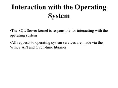 Sql Architecture Ppt