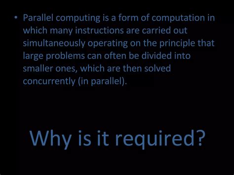 Parallel Computing Ppt