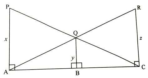 in the given figure pa qb and rc each is perpendicular to ac such th