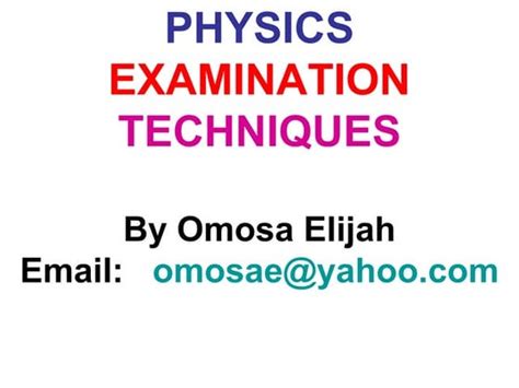 Physics Practical Work Ppt Practical In Physics Ppt