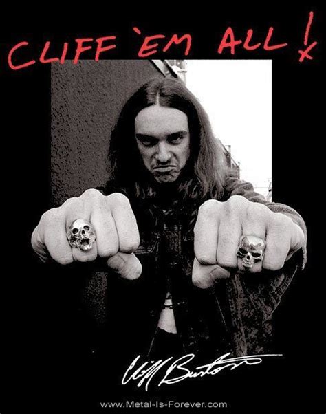 Cliff Em All Cliff Burton Metallica Art Metallica Cliff Burton