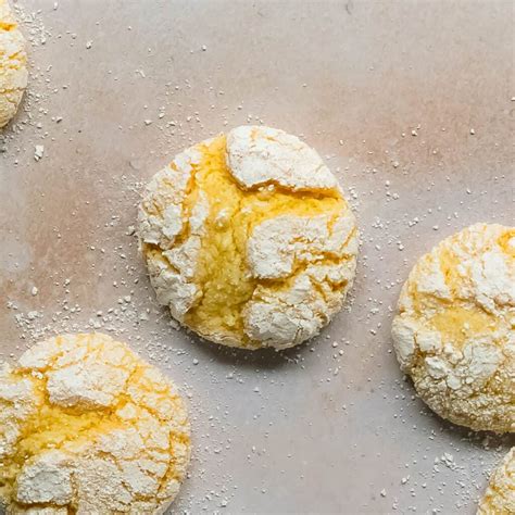 Lemon Cake Mix Cookies Olives Thyme