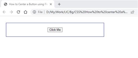 Css How To Center A Button Life In Coding
