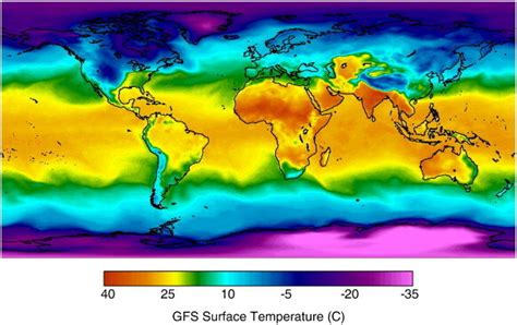 Gfs Surface Temperature Initialization 10 April 2013 At 1200 Utc Download Scientific Diagram