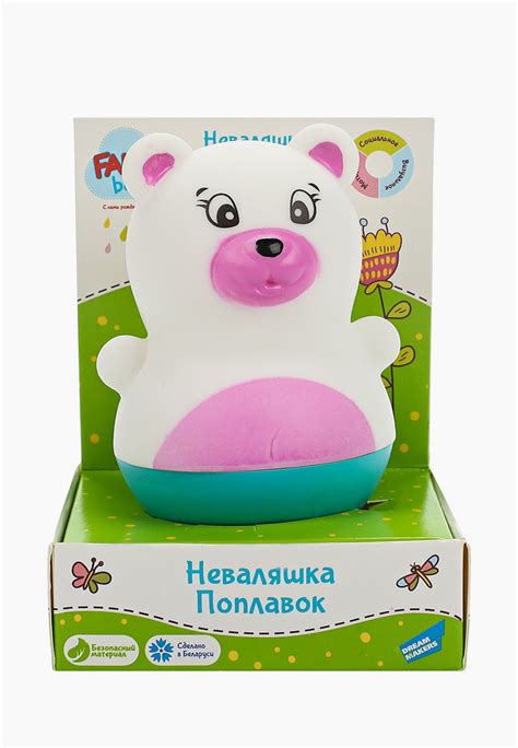 Игрушка для ванны Dream Makers Неваляшка Поплавок, цвет: мультиколор ...