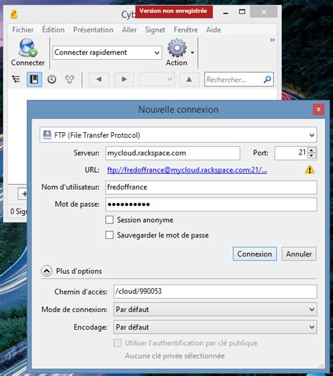 Je Nai Pas Pu Connecter Cyberduck à Rackspace Cloud Files · Issue 9284 · Iterate Chcyberduck
