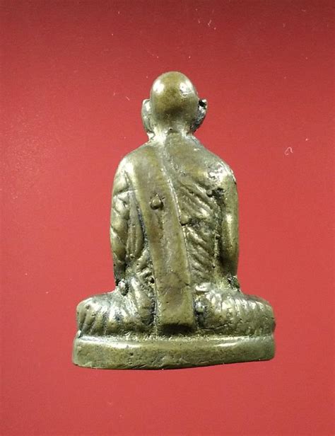 5637 รูปหล่อโบราณหลวงพ่อเดิม ออกวัดหนองหลวง ปี 2470 พิมพ์ฐาน Ennxo