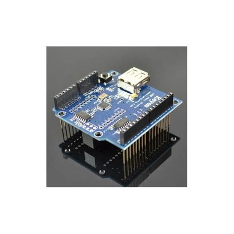 USB Host Shield For Arduino UNO MEGA Compatible With Google Android ADK Bangladesh