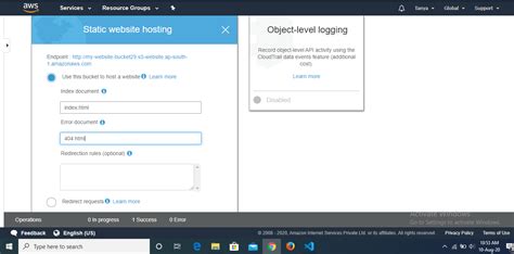 Aws Launching A Website Geeksforgeeks