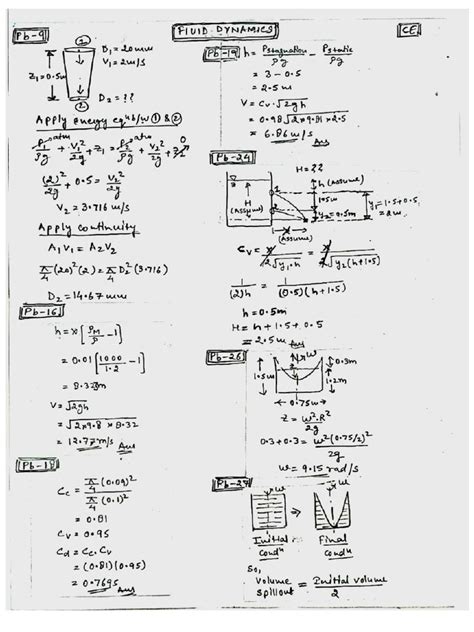 Chapter 4 Fluid Dynamics Pdf Notes Pdf