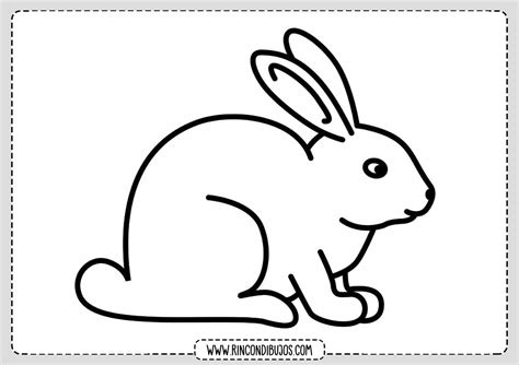 Dibujos De Conejos Para Colorear Rincon Dibujos