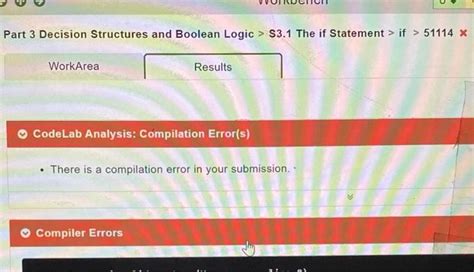 Solved F Part 3 Decision Structures And Boolean Logic S31