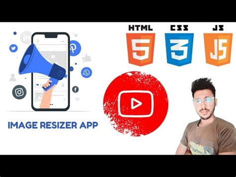 Image Resizer App JavaScript YouTube