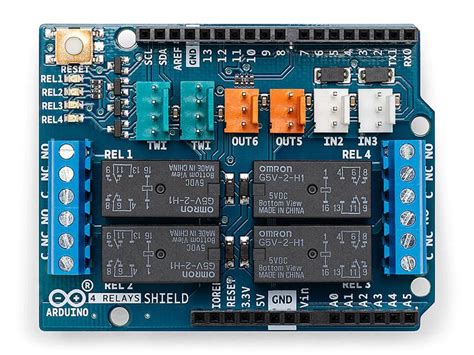 arduino 4 relay shield opencircuit