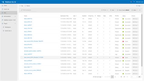 Support UX Of Job Priority Issue Microsoft Pai GitHub