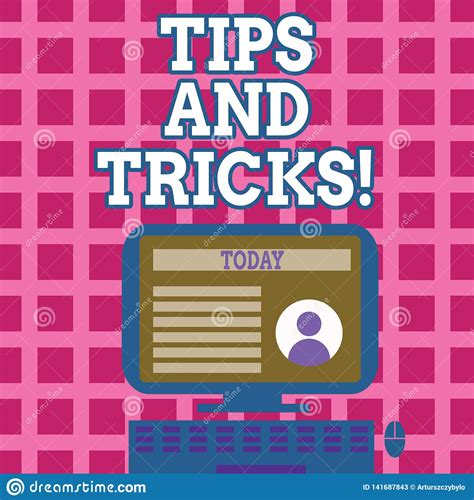 Text Sign Showing Tips And Tricks Conceptual Photo Suggestions To Make Things Easier Helpful