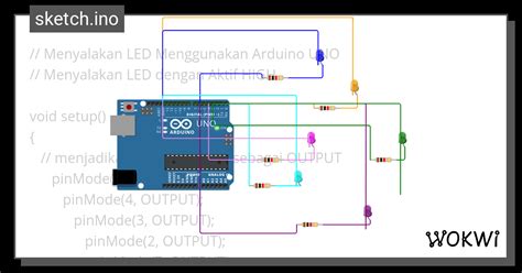 Lampu Led Ghinashafa Syandana Copy 2 Wokwi Esp32 Stm32 Arduino Simulator